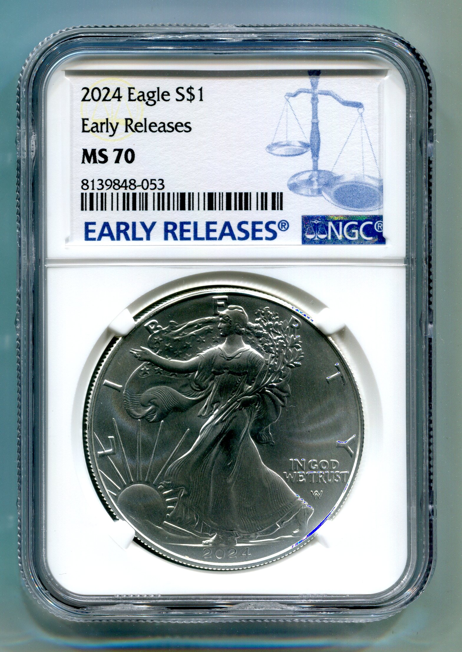 2024 NGC Silver Eagles 2024 NGC American Silver Eagles